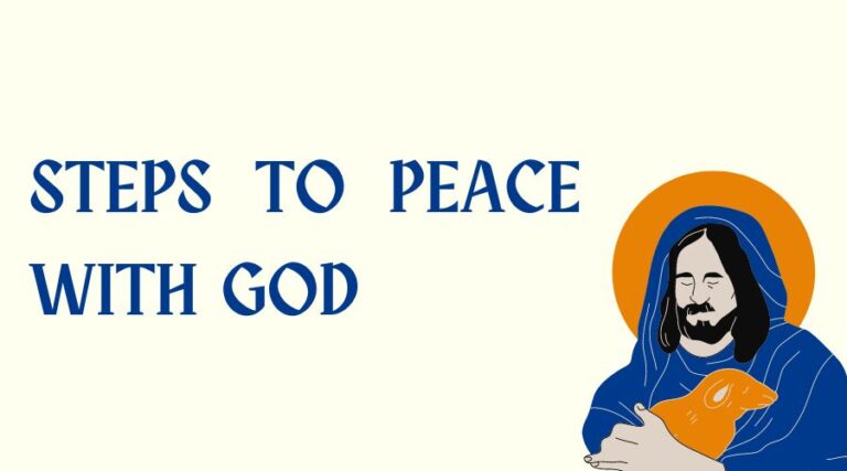 Steps to peace with God: Biblical path to salvation